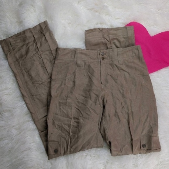 CAbi | Pants & Jumpsuits | Cabi Sz 6 Straight Leg Khaki Cream Pants ...